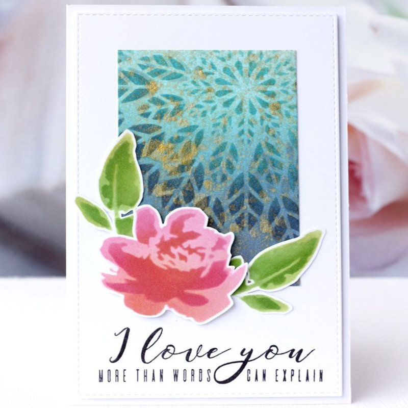 Leaves Burst Plastic Templates Stencil for DIY Scr... – Grandado