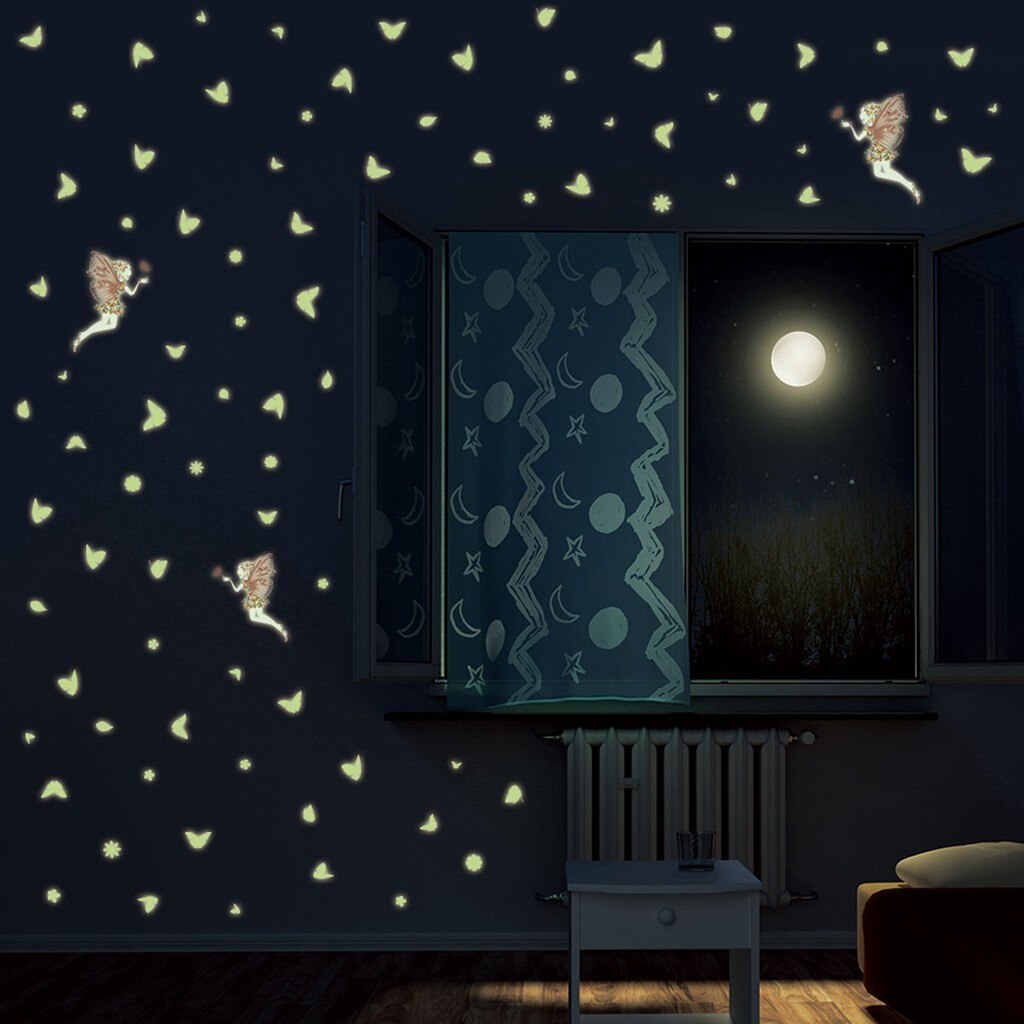 Butterfly Elf Background Wall Self-adhesive Wall A... – Grandado