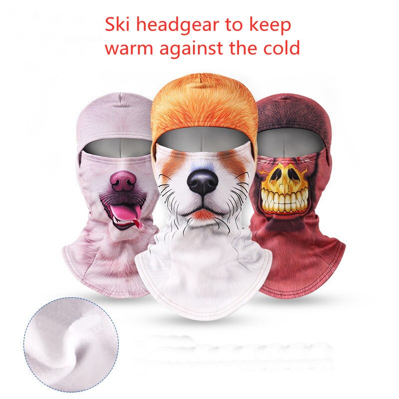 The Animal Printing Thermal Masks For Men And Wome... – Vicedeal