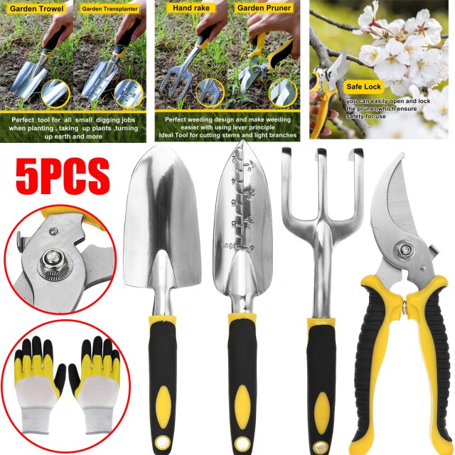 Garden Tool Hand Trowel Rake Cultivator Weeder Too... – Grandado
