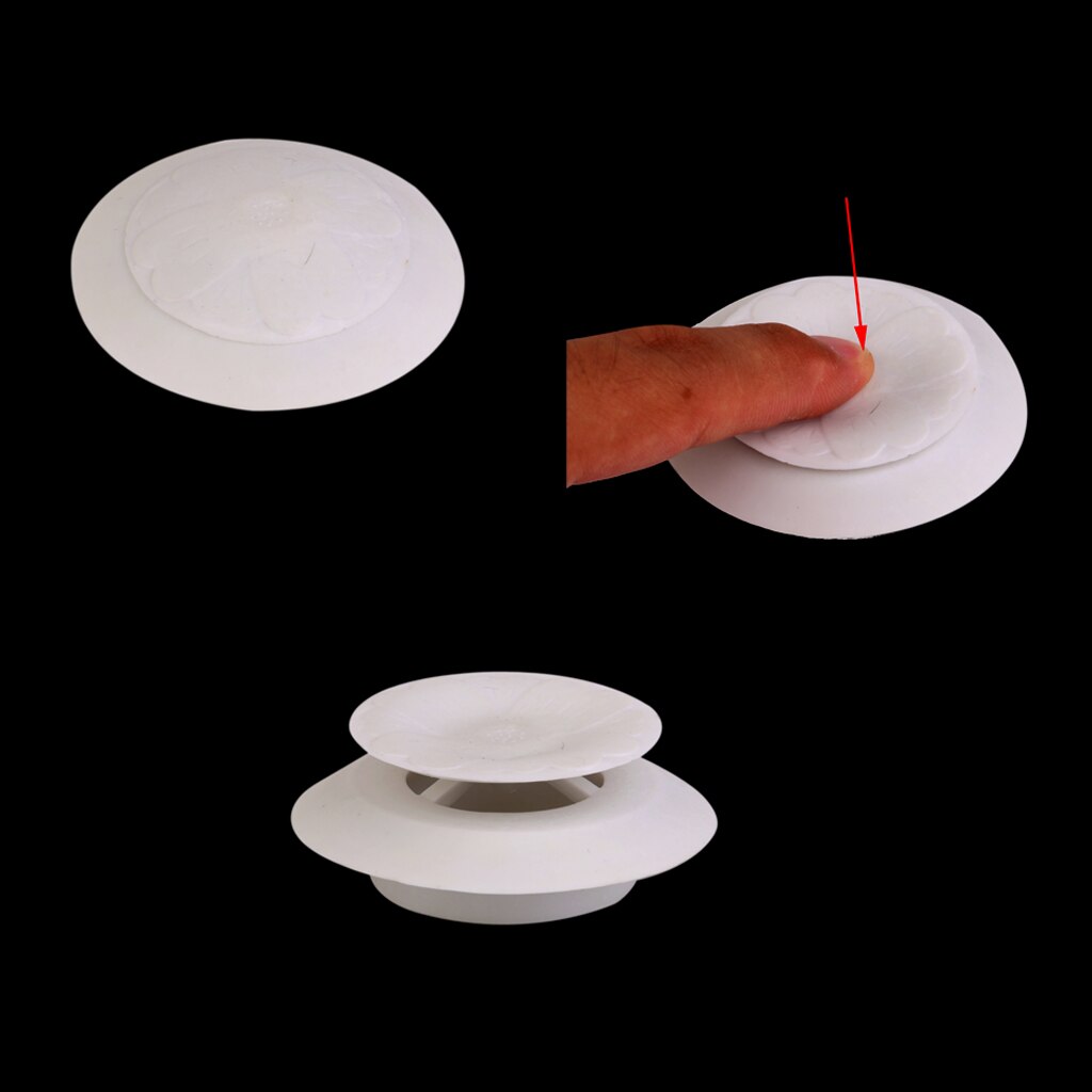 White Rubber Plug Pop Up Stopper Block for Kitchen... – Grandado