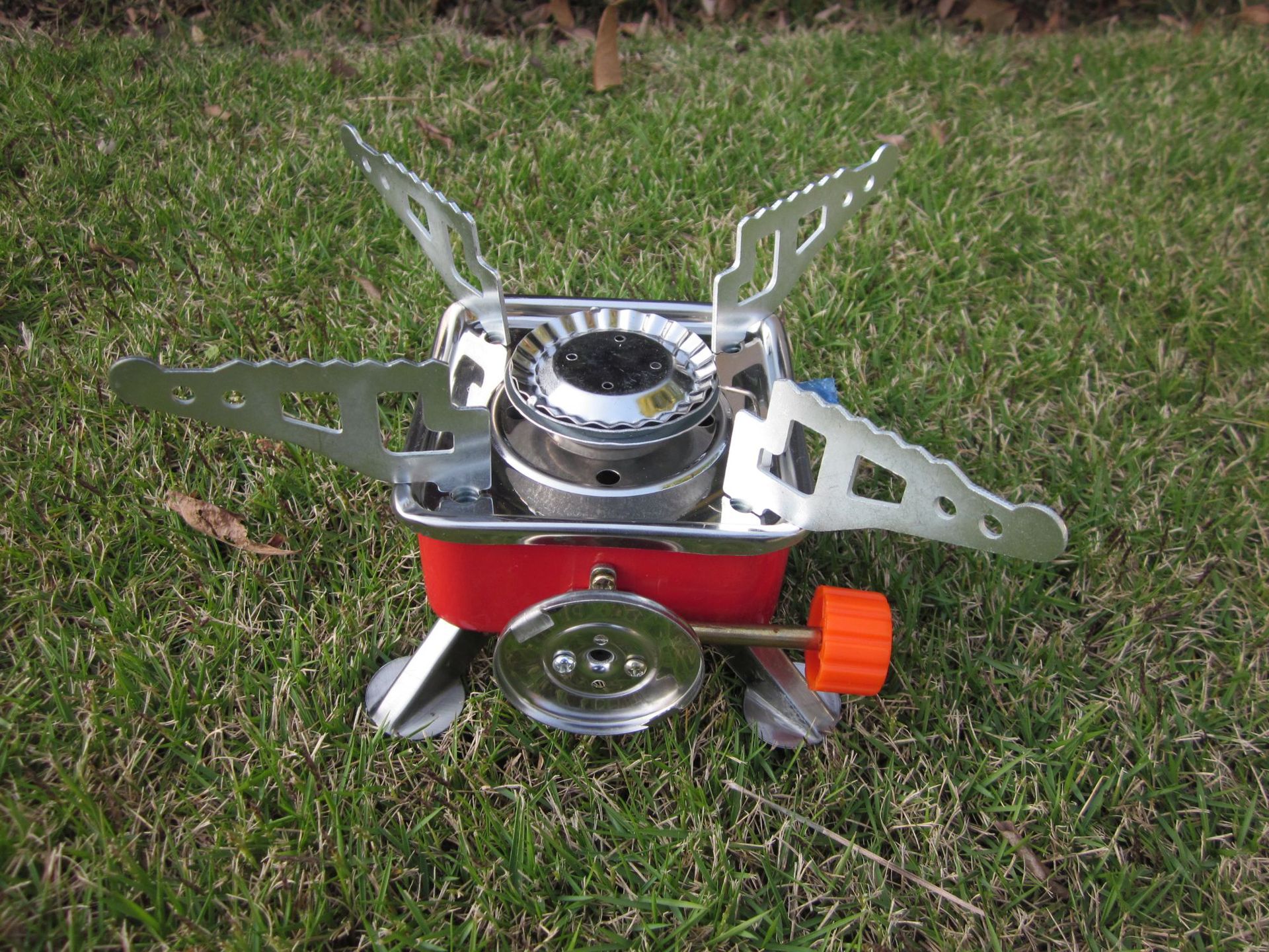 Outdoor Camping Square Stove Portable Palm Stove S... – Grandado