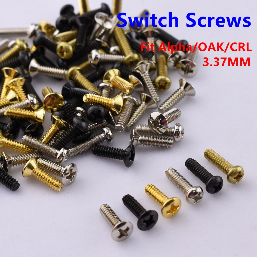 1 pair 3.37 MM Electric Guitar Switch Screws fit A... – Grandado