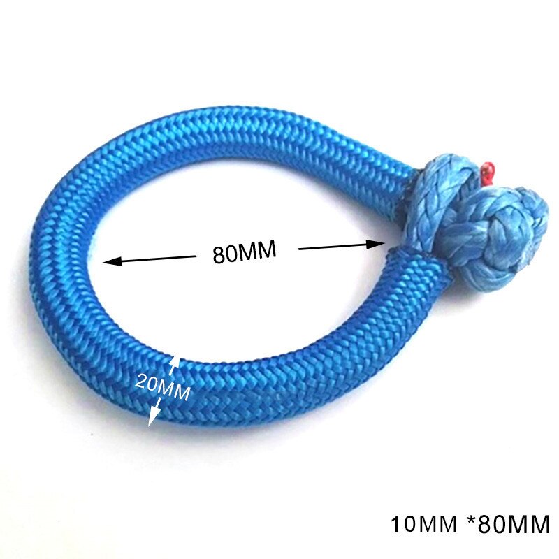 Blå 10mm*80mm mjuk schackel, atv vinsch schackel f... – Grandado Blå 10mm*80mm mjuk schackel, atv vinsch schackel f... – Grandado