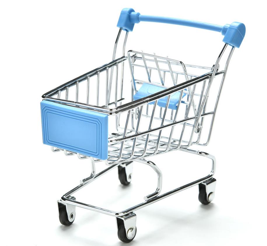 Coloffice cute Supermarket Shopping Mini Trolley P... – Grandado