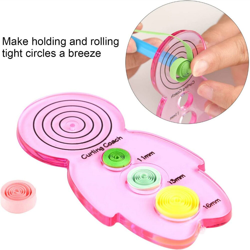 19 Pcs Paper Quilling Tools Kit With 45 Colors 900... – Grandado
