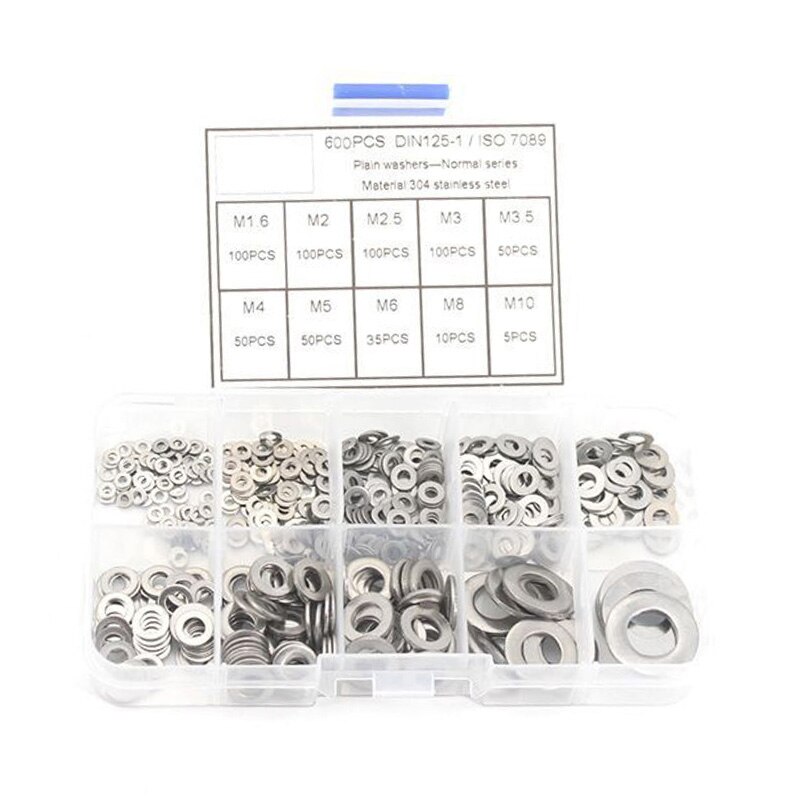 M1.6 m2 m2.5 m3 m3.5 m4 m5 m6 m8 m10 ringen din 12... – Vicedeal