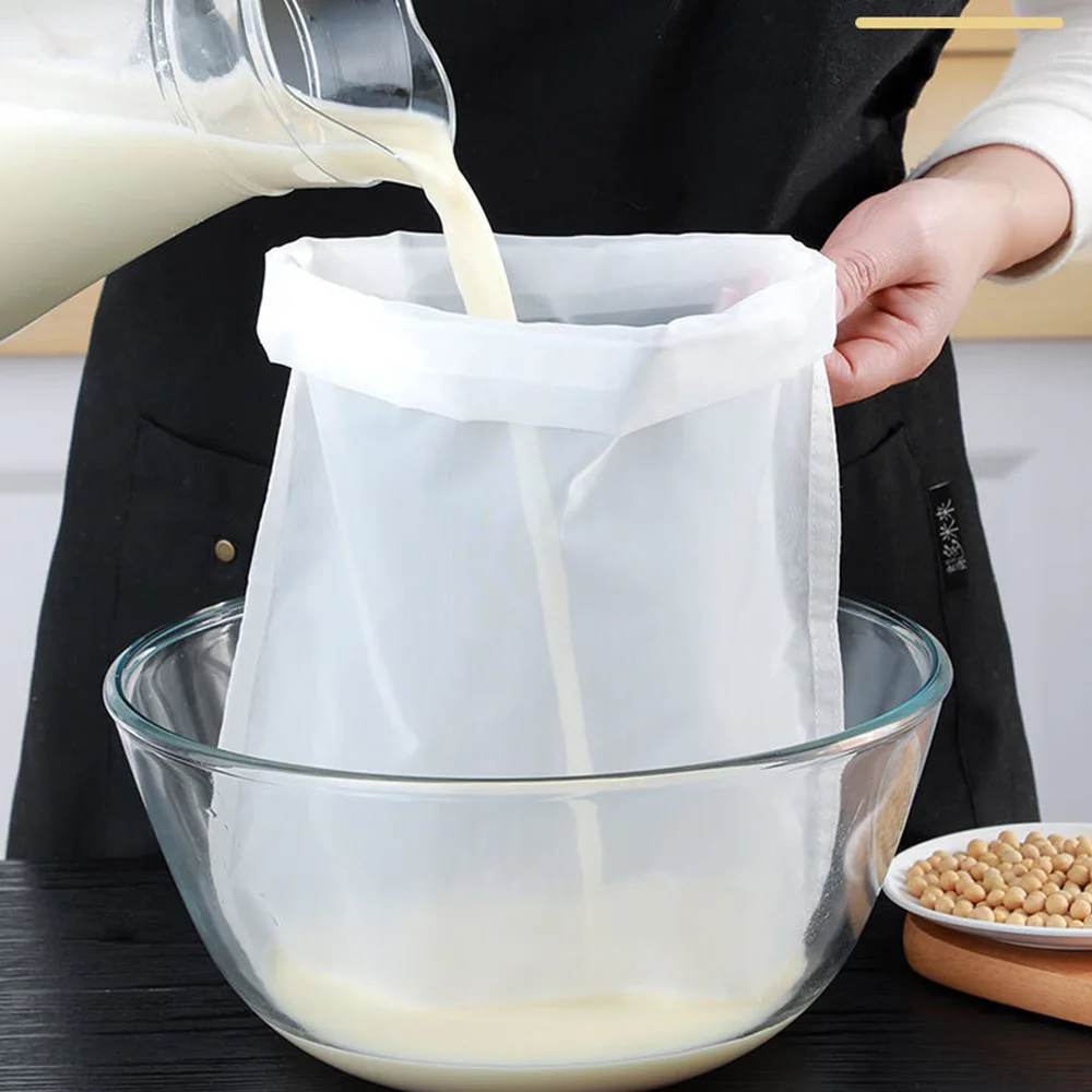 Nylon Filter Bags Vegetable Milk Strainer Sieve Dr... – Grandado