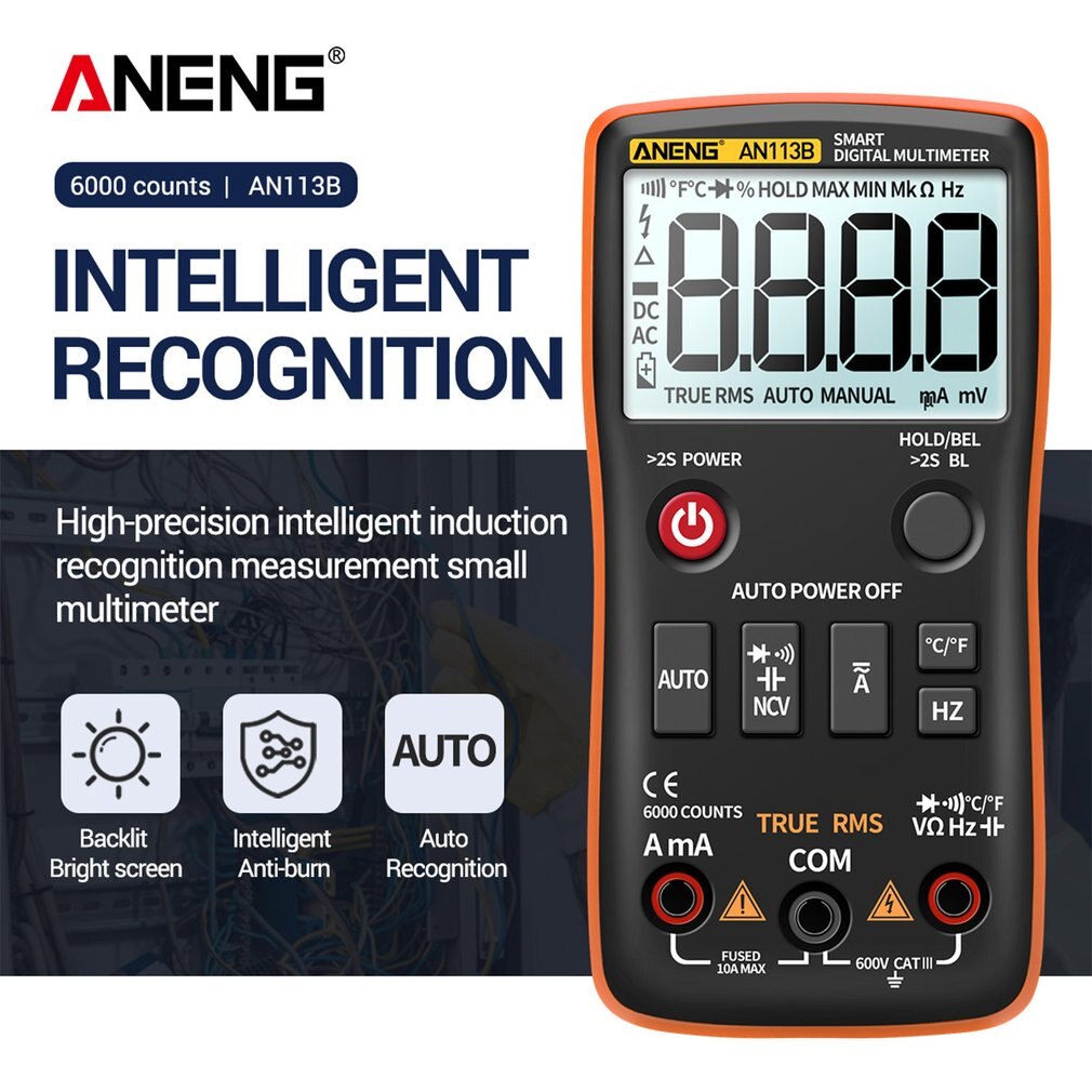 High-precision Digital Multimeter Digital Display ... – Grandado