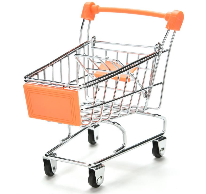 Coloffice cute Supermarket Shopping Mini Trolley P... – Grandado