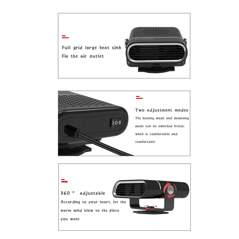 12/24V Winter Car Heater Front Windshield Portable... – Grandado