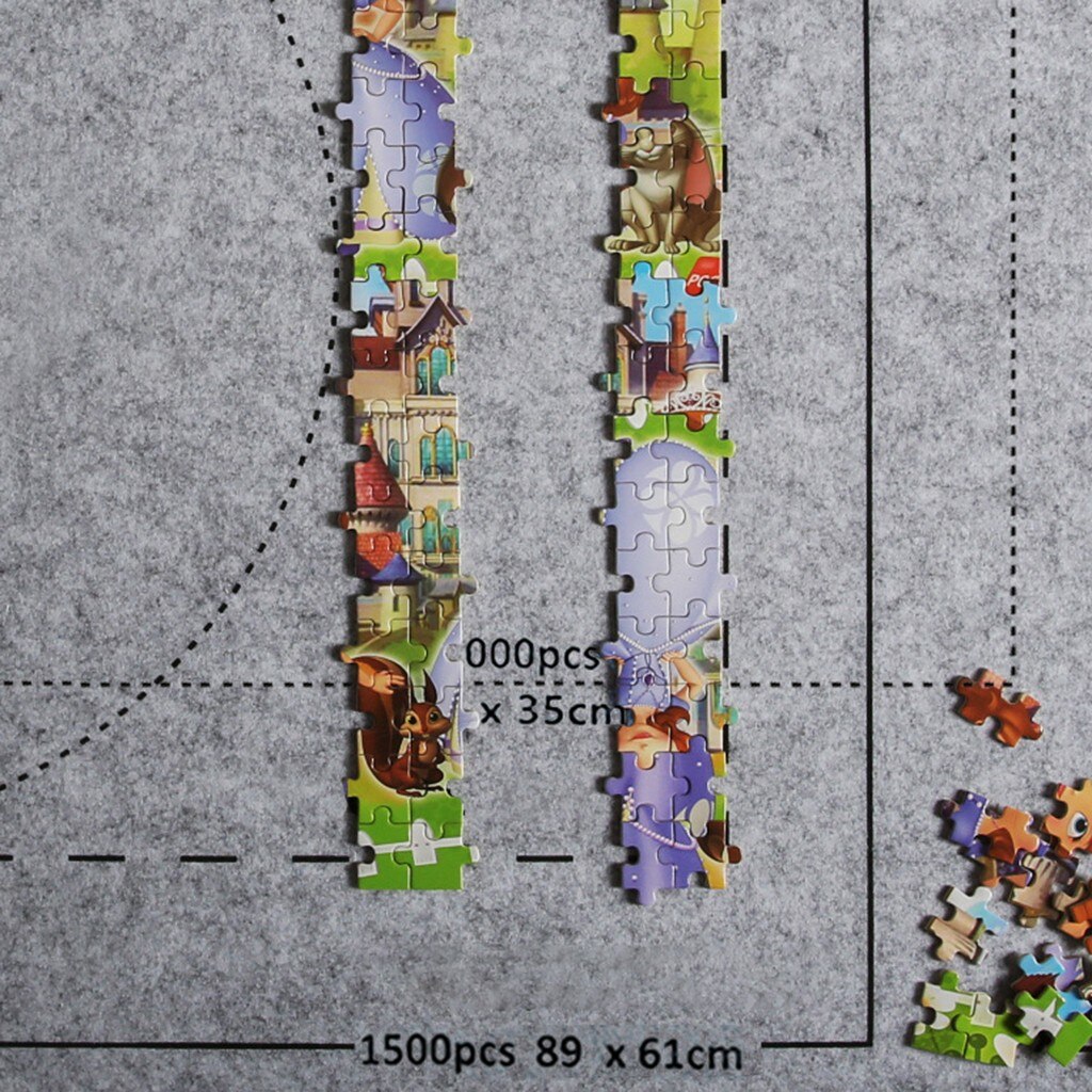 26x46 inch Puzzles Pad Jigsaw Roll Felt Mat Playma... – Grandado
