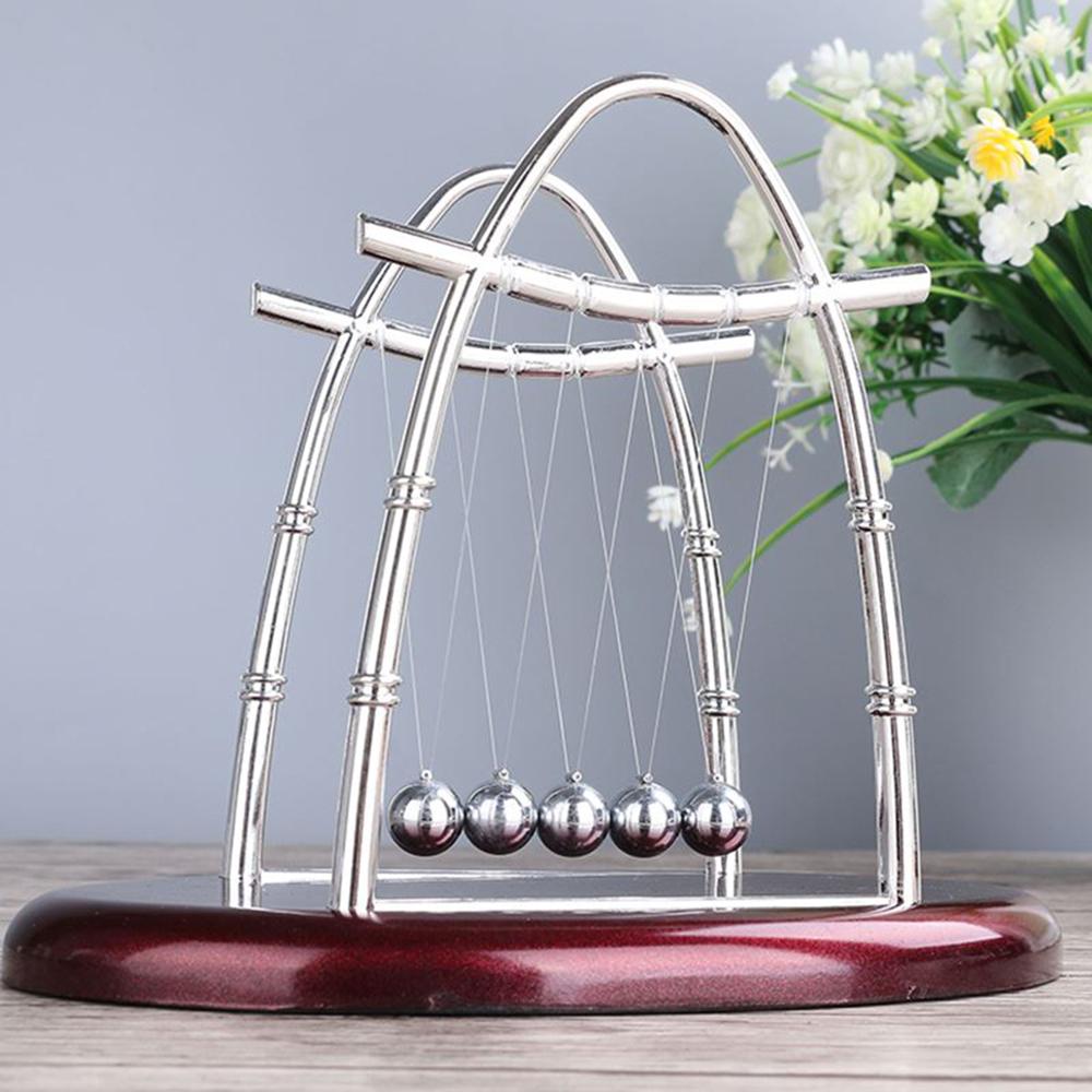 DFX Kinetic Orbital Desk Decoration Silver – Grandado