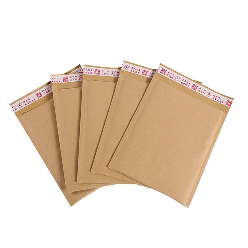 50Pcs/Lot Bubble Envelope Brown Kraft Paper Bubble... – Vicedeal