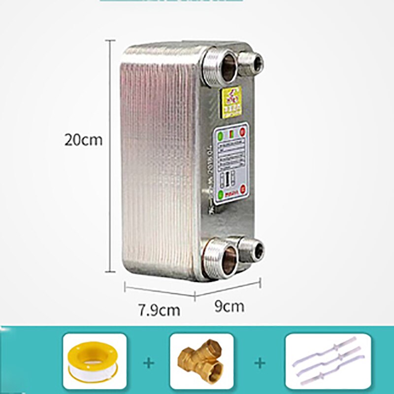 1unit 24 Plates stainless steel heat exchanger Bee... – Grandado