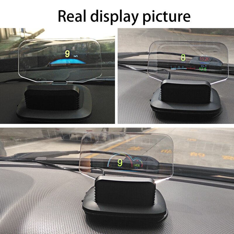 HUD+OBD HD Head Up Display GPS Navigation Bluetoot... – Grandado