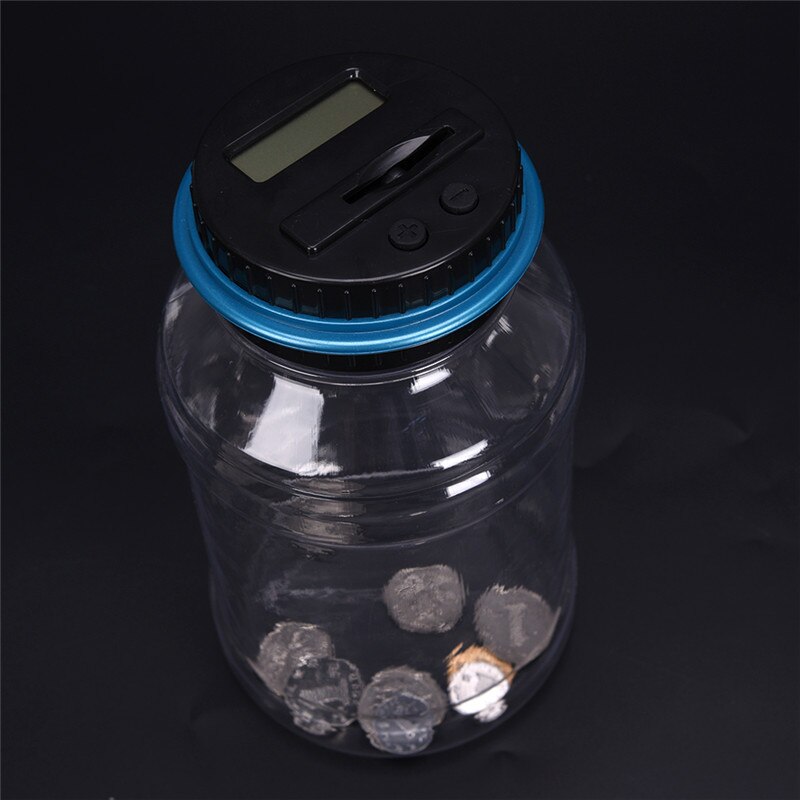 1X Electronic LCD Counting Coin Saving Pot Money B... – Grandado