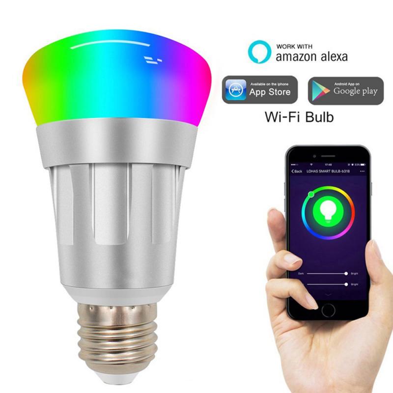 E27 E26 E14 B22 Wifi Smart Lamp Rgb Wit AC85-265V ... – Vicedeal
