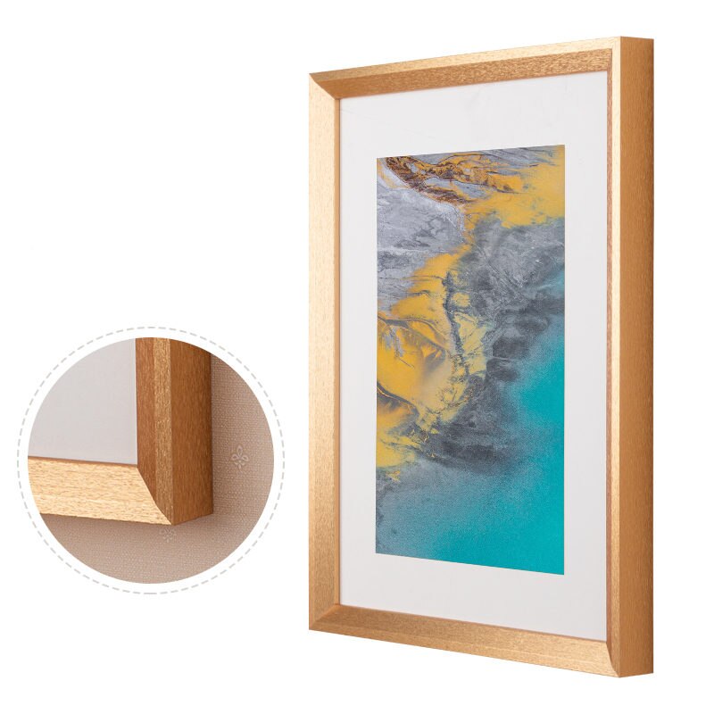 Simple Modern Style Photo Frame Hanging Wall Paint... – Grandado