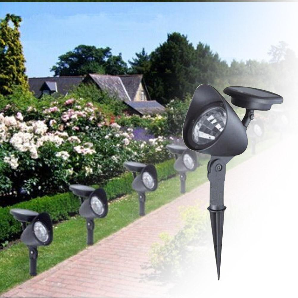 LED Solar Garten Lampe Spot Licht Outdoor Rasen La... – Vicedeal