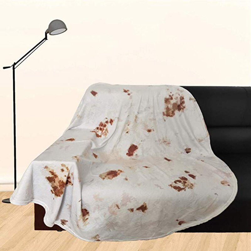 Burritos Wrap Blanket Round Tortilla Novelty Throw... – Vicedeal