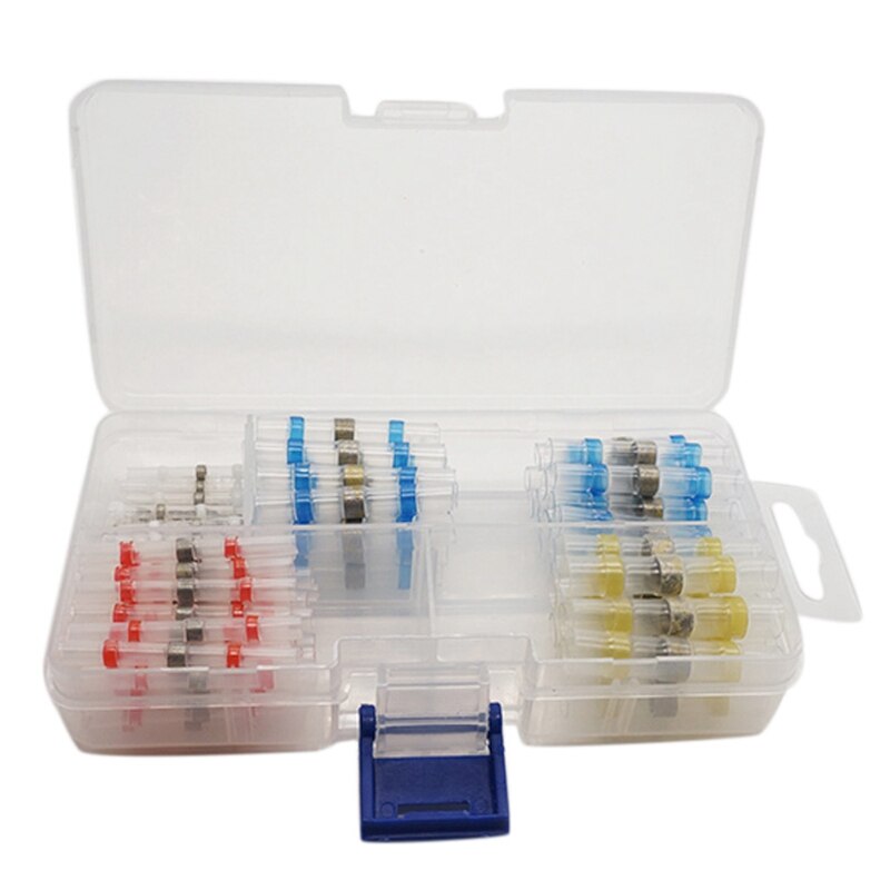 100Pcs Waterproof Welding Sealed Heat Shrinkable Butt Joint And ...