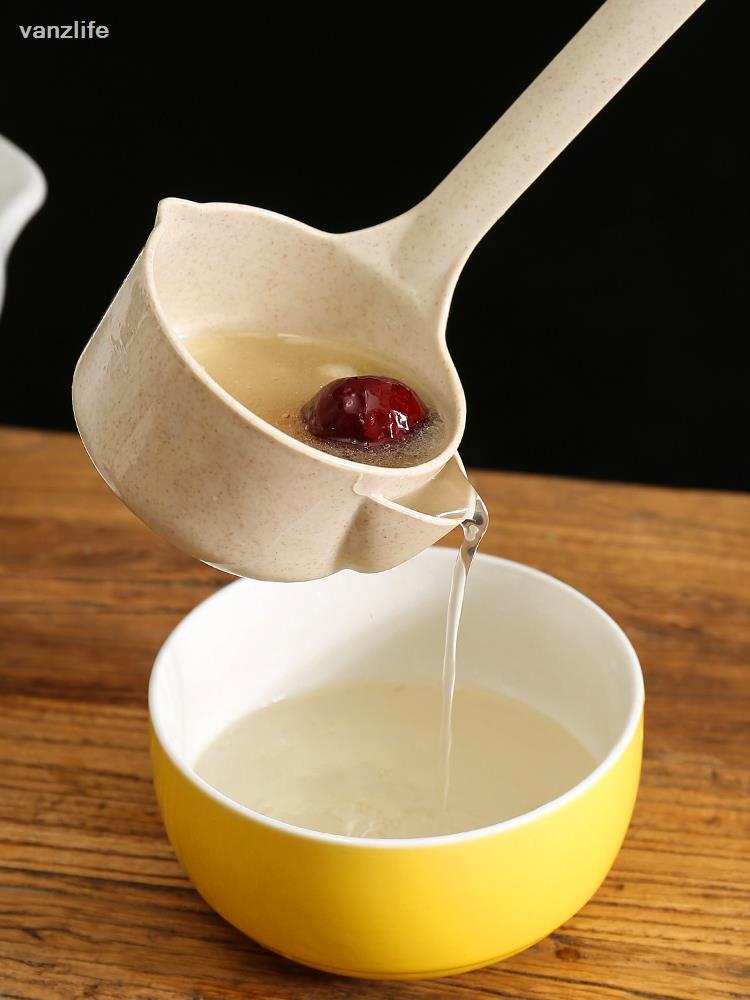 Wheat Straw Oil-Proof Spoon Soup Artifact Househol... – Grandado