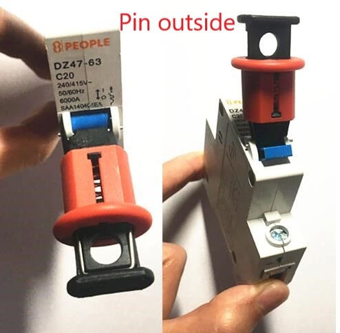 34pcs/lot multi pole MCB lockout pis pos lockout m... – Grandado