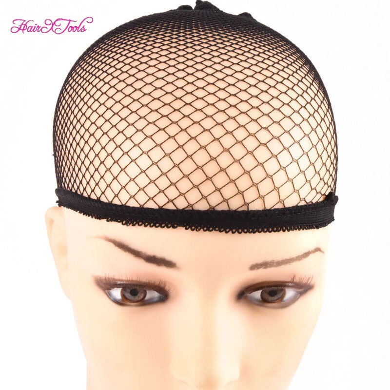 Black Mesh Weaing Wig Cap Hair Nets High Stretchab... – Grandado