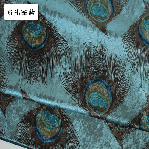 Tela de terciopelo brillante con estampado de Féni... – Grandado