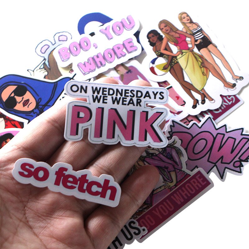20Pcs/Lot Mean Girls Graffiti Sticker Kids DIY Ska... – Grandado