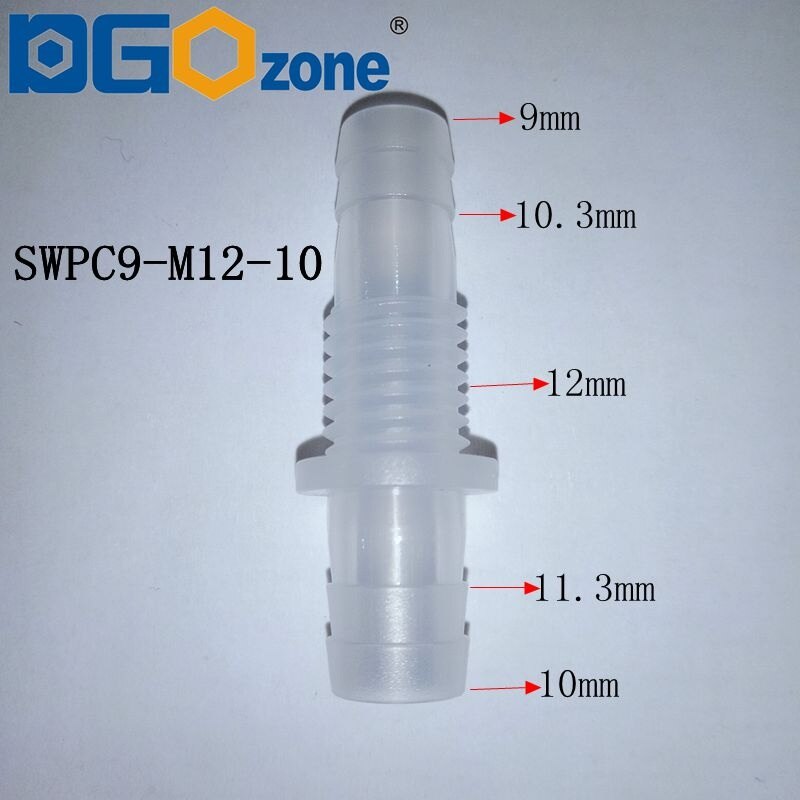 PP plastic bulkhead union straight plastic connect... – Grandado