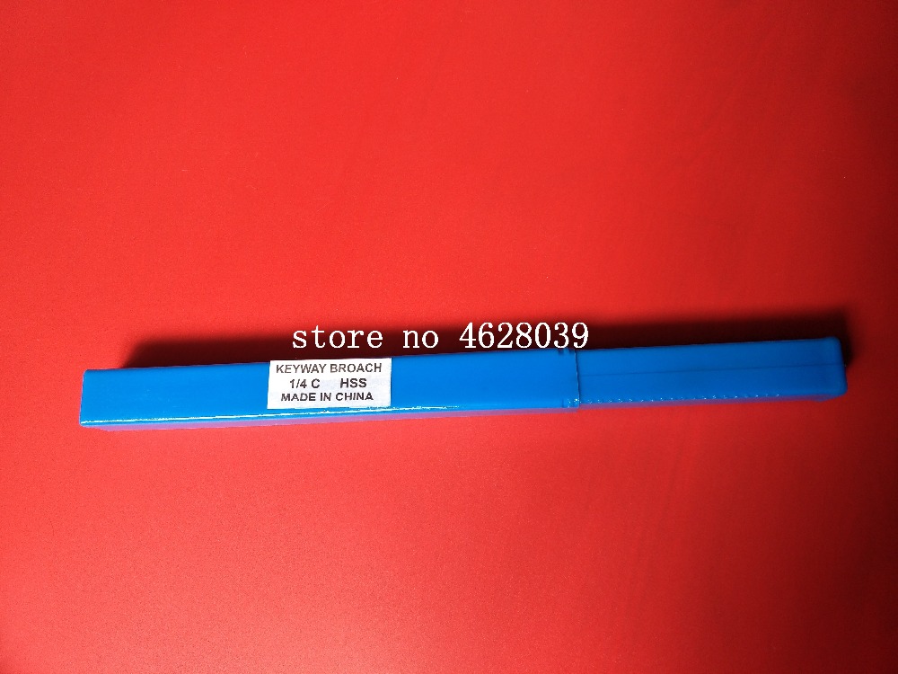 1/4 C Push-Type Keyway Broach Inch Size HSS Broach... – Vicedeal