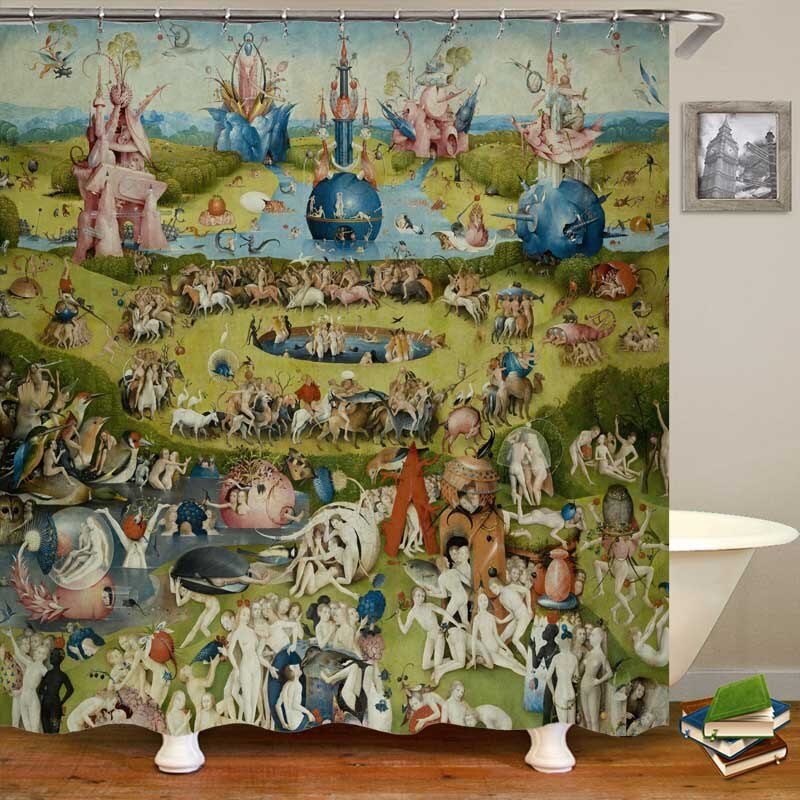 Hieronymus Bosch Garden Of Earthly Delights Shower... – Grandado