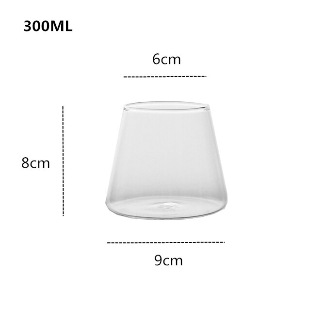 300ML Glass Small Water Bottle Milk Coffee Juice c... – Grandado