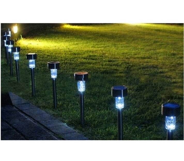 Solar Pathway Lights 16 Pack Led Walkway Lights St... – Vicedeal