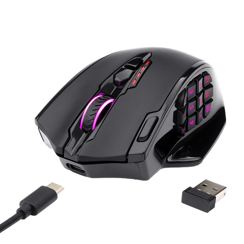 Redragon M913 2.4G Wireless Gaming Mouse 16000 DPI... – Vicedeal