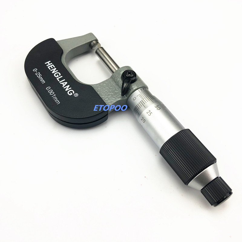Micron Outside micrometer 0-25mm * 0.001mm calibra... – Grandado