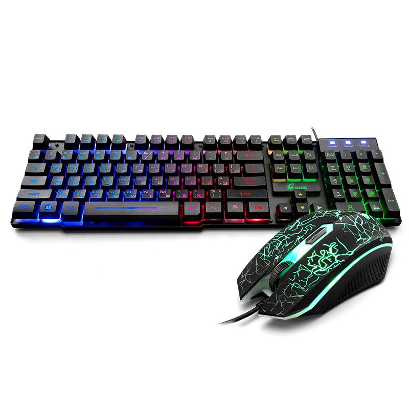 ZIYOU LANG Gaming Russian Keyboard And Mouse Set T... – Grandado
