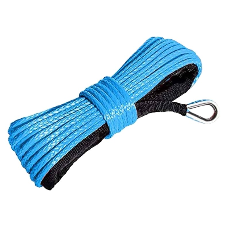 Synthetic Winch Rope 1/4 x 50Ft Synthetic Winch Ro... – Grandado