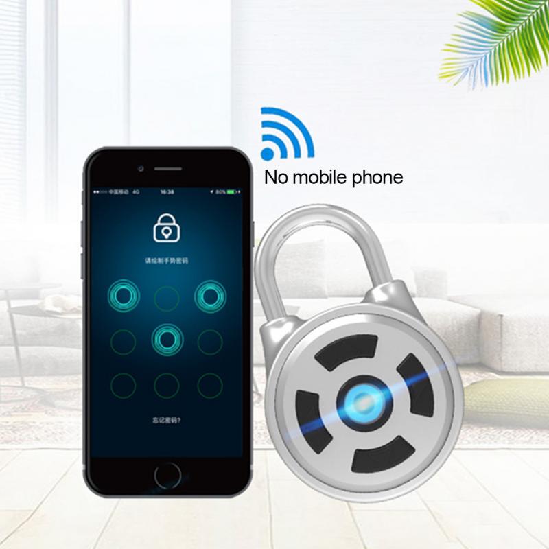 Smart bt keyless lock vattentät app knapp lösenord... – Grandado