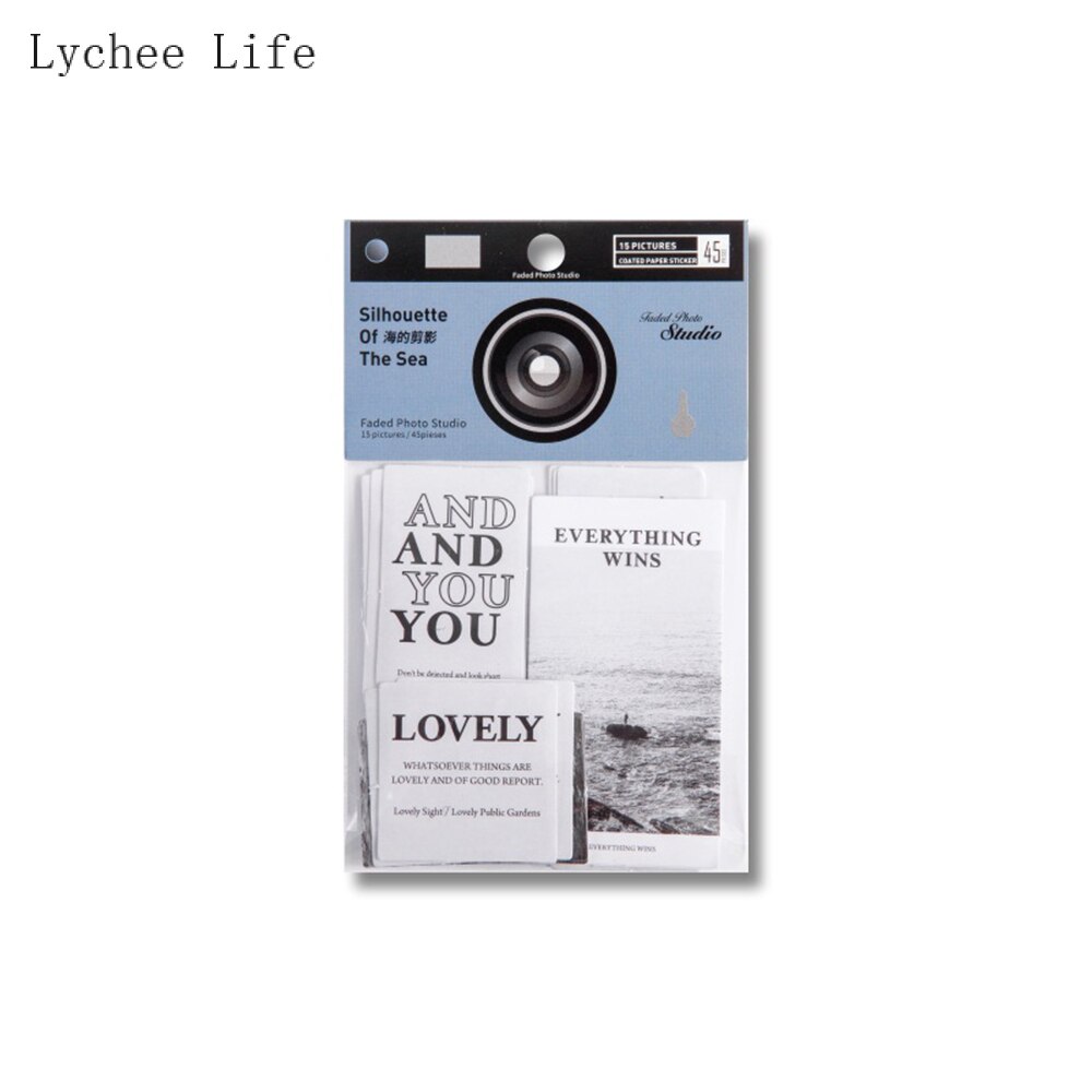 Lychee Life Vintage Photo Stickers Set Scrapbookin... – Vicedeal