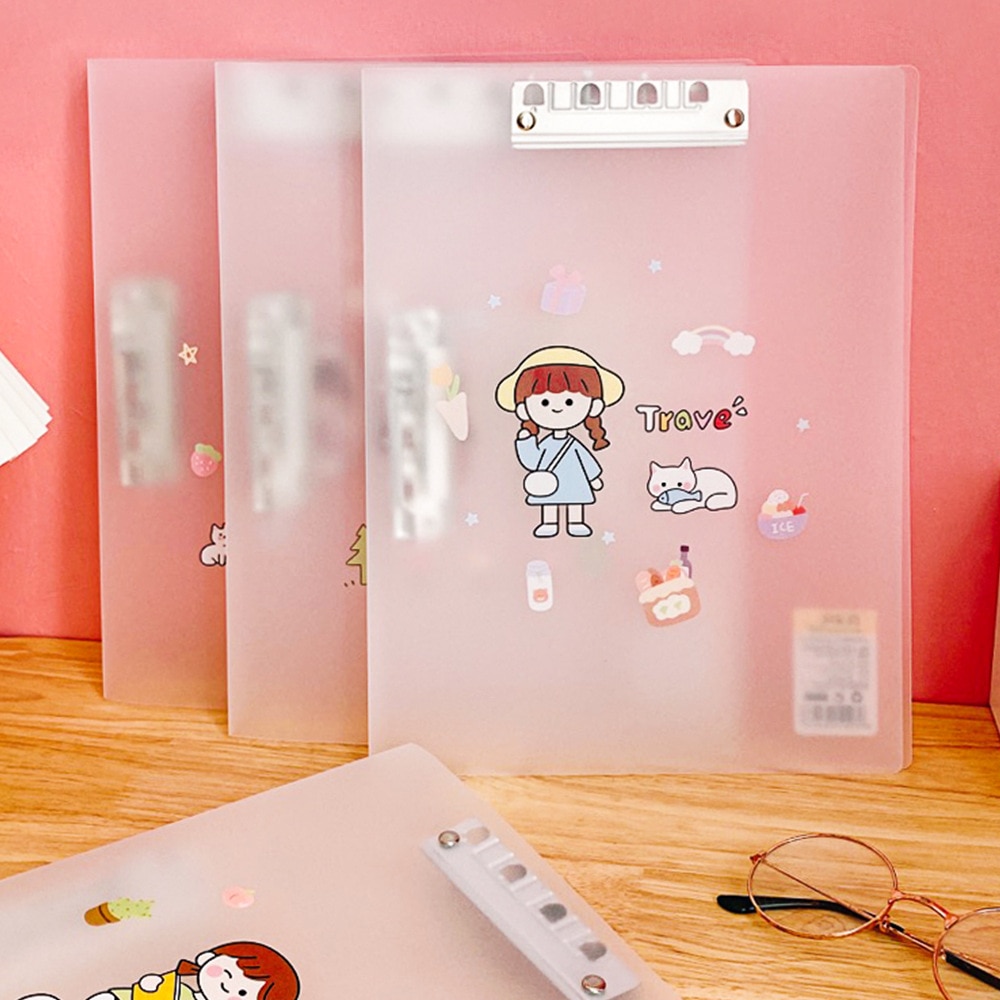 A4 Dubbele Bestandsmap Organisator Transparante Pl... – Grandado