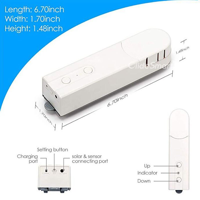 App control Rechargeable Battery Smart Chain Motor... – Vicedeal