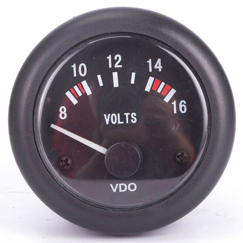 VDO Voltage Gauge 12V VDO Battery Voltmeter Unit V... – Grandado