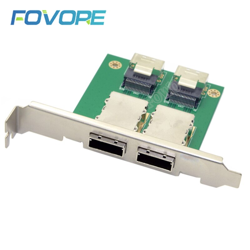 2 ports Internal SFF-8087 Mini SAS 36Pin to 2 port... – Grandado