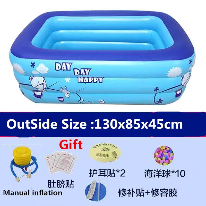 Bañera inflable de verano para niños y adultos, pi... – Grandado