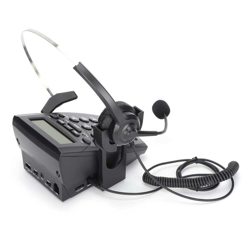 HT800 Call Center Wired Telephone with Omnidirecti... – Grandado