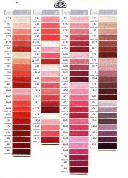 100 Piece 8 Meter length Similar DMC Embroidery Cr... – Grandado