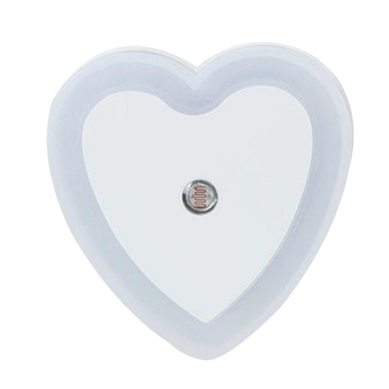 4 Color Heart-shaped Voice Control Night Light Sma... – Grandado